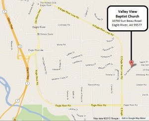 Map – Valley View Baptist Church